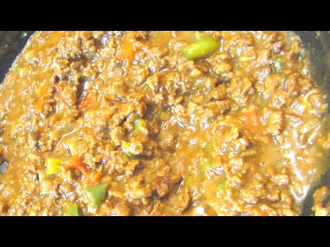 How to make Soya Mince the tastiest way Vegetarian friendly. South African Youtuber