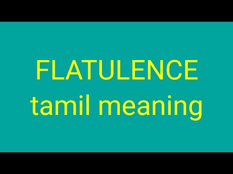 FLATULENCE tamil meaning/sasikumar