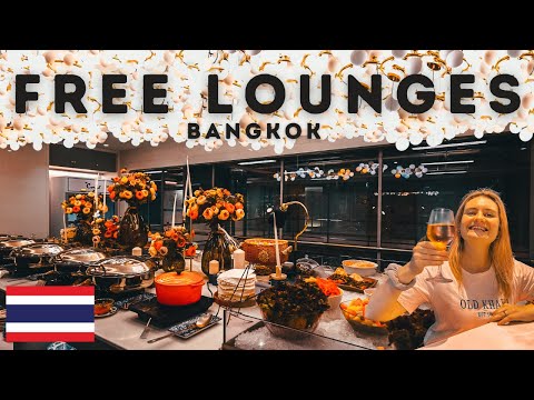 How to Get Free Access to Airport Lounges in Bangkok 🇹🇭 | Travel Tips