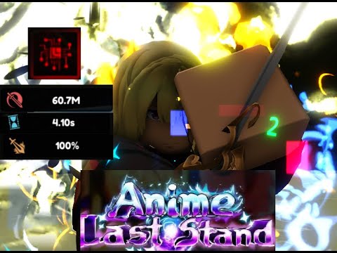 Anime Last Stand 0.03% glitched Cha Hae In, Showcase max level and skill tree