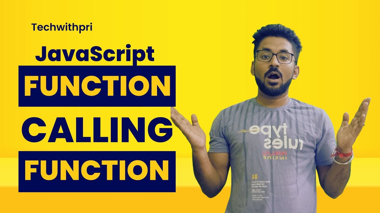 JavaScript Function Calling Function