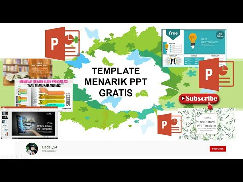 TEMPLATE POWERPOINT PPT || MENARIK || GRATIS || MEDIA PEMBELAJARAN || PPT TEMPLATE