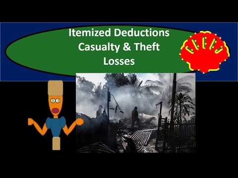 Itemized Deductions Casualty & Theft Losses 518