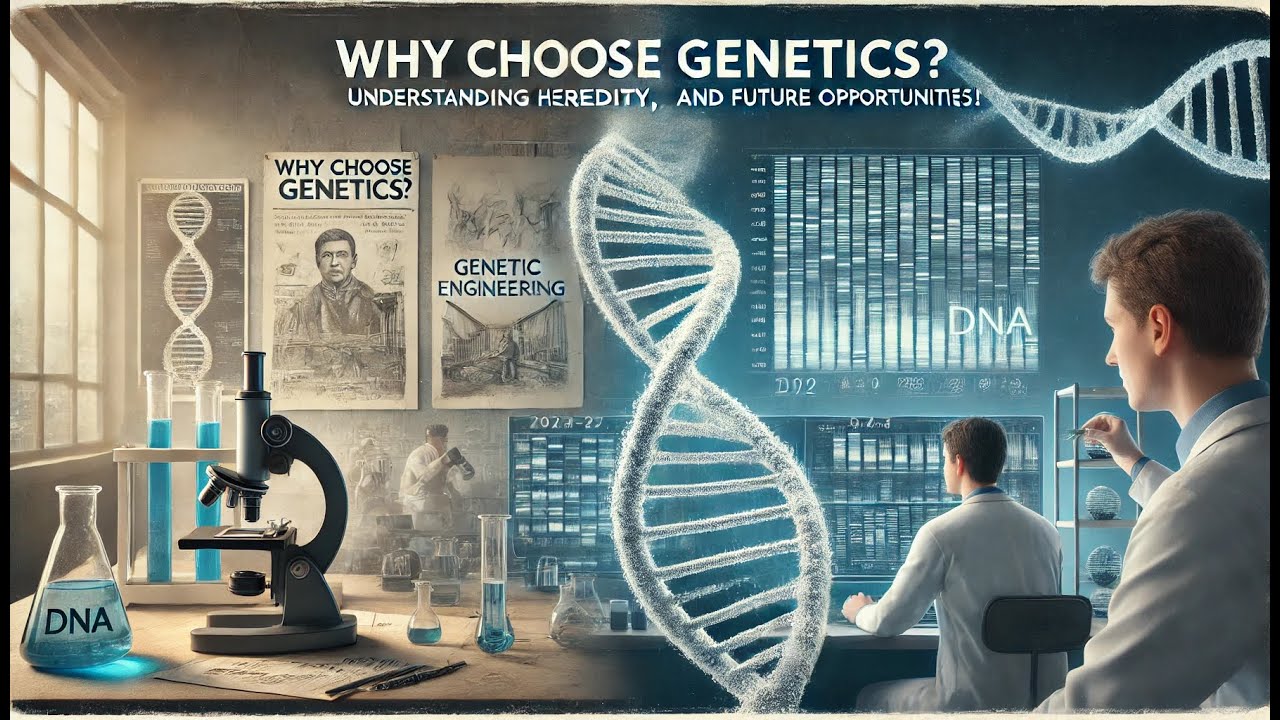 Why Choose Genetics? Understanding Heredity, Genetic Engineering, and Future Opportunities