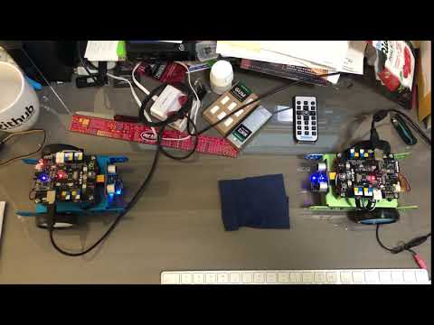 Inter-mBot Infrared Communication Achieved