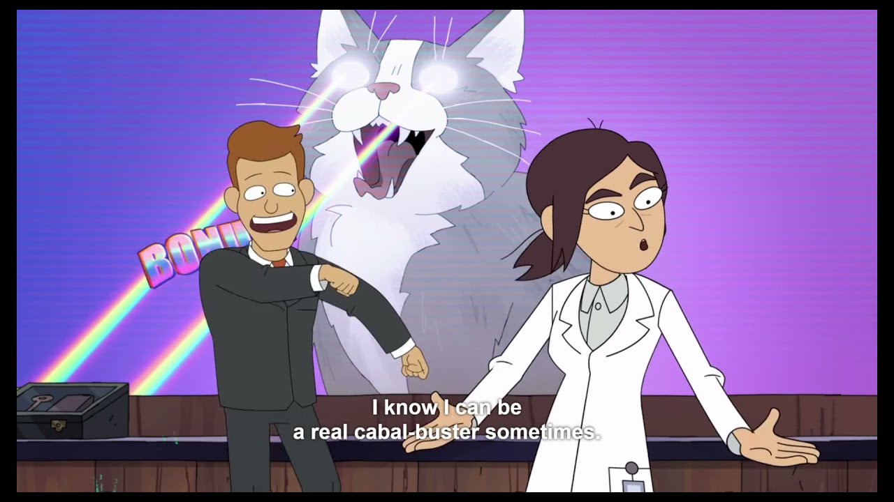 Brett's little dance :) - Inside Job