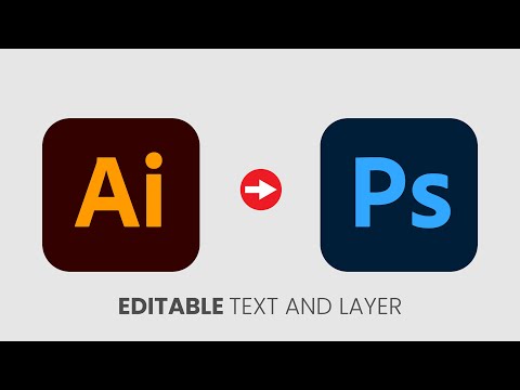 How to Convert Ai to PSD with all layer and text edibility