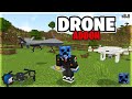 Drone Addon (Addon) (MINECRAFT BEDROCK) Minecraft Mod