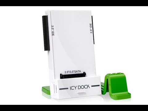 ICY DOCK MB881U3-1SA SATA/IDE USB 3.0 Pro Adapter with Docking Stand Instructional Video