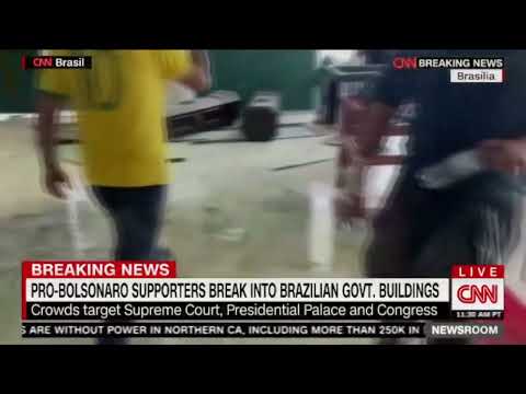 CNN Brasil ao vivo na CNN Internacional (08/01/23) | CNN