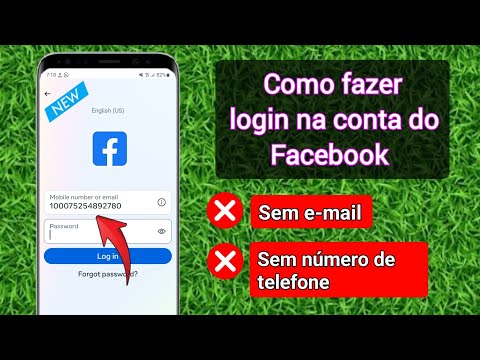 Como entrar na conta do Facebook Sem e-mail e número de telefone 2023