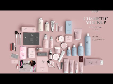 Mock Up Templates: Cosmetic Mock-up Collection - 100+ Objects