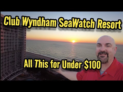 Club Wyndham SeaWatch Resort Full Tour. Myrtle Beach South Carolina