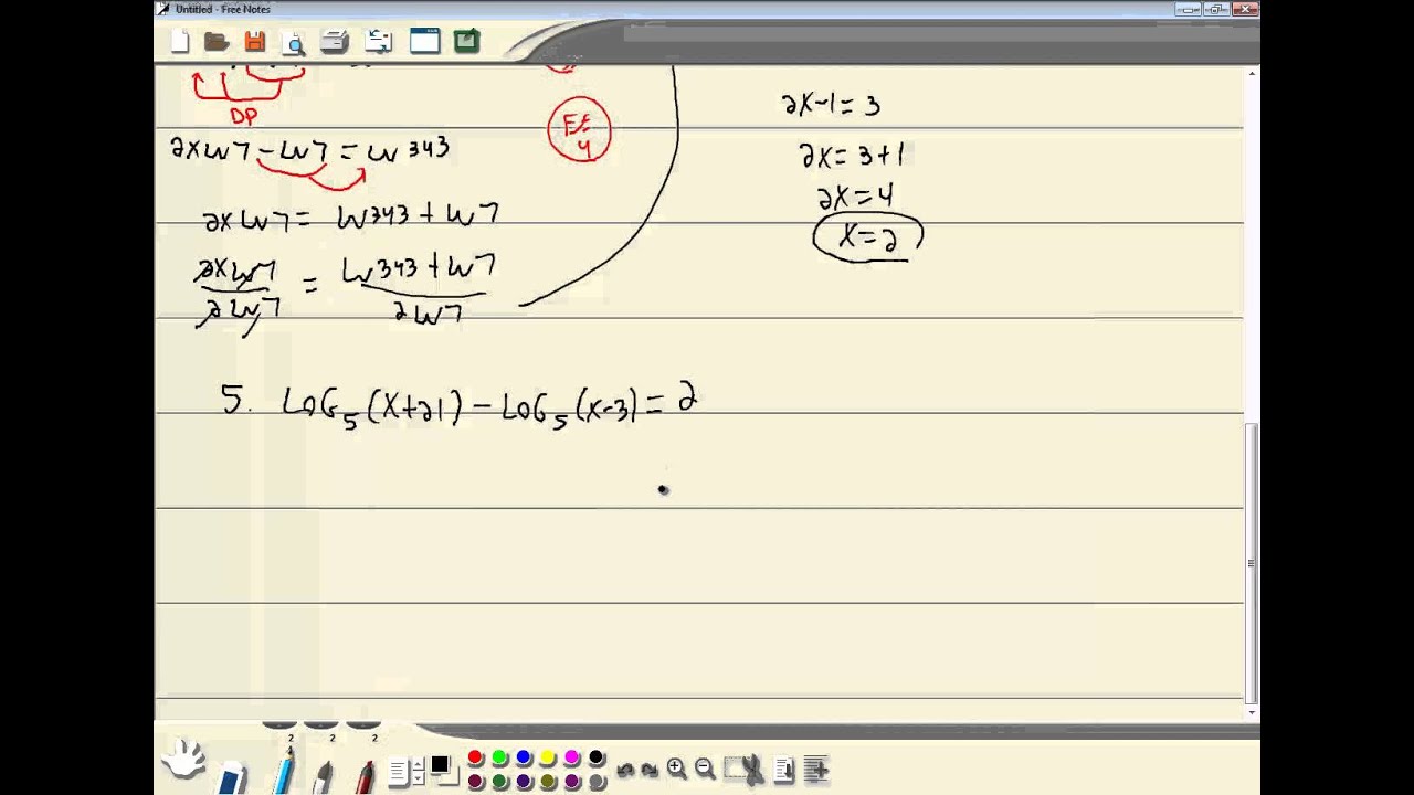 College Algebra Online - Chapter 4 Test - Review