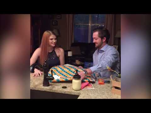 Brittany's surprise star map gift - Under Lucky Stars