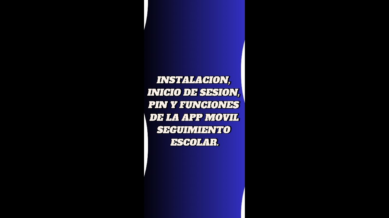 inicio de sesion y pin para padres de familia app