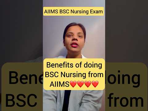 Benefits of doing BSC नर्सिंग from AIIMS Delhi❤️#bscnursingentranceexam#aiimsbscnursingexam#aiims