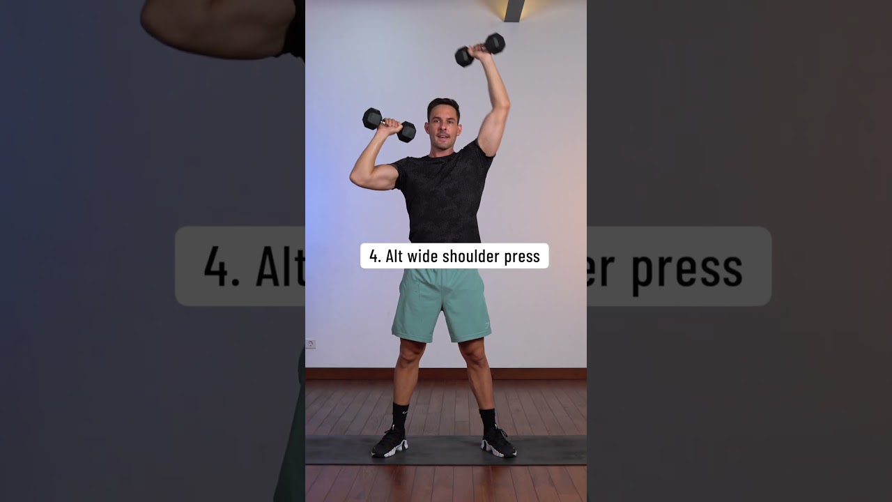 5 Dumbbell Exercises for a Full Body Workout at Home