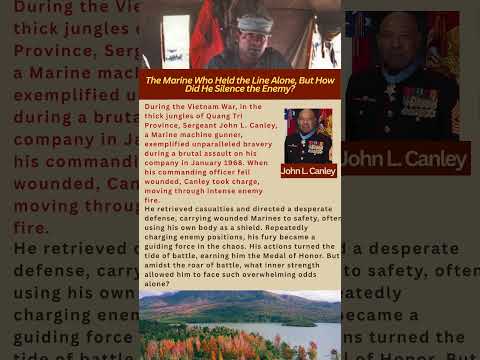 The Marine Who Held the Line Alone, But How Did He Silence the Enemy?