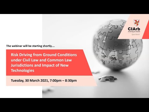 Risk Driving from Ground Conditions under Civil Law and Common Law Jurisdictions