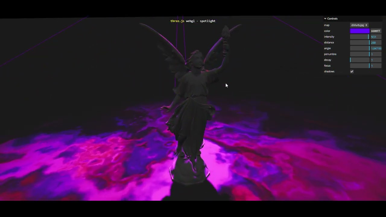 Spotlight (Three.js)