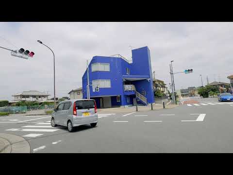 Driving from Musashino City, TOKYO to SAITAMA [Slow TV] JAPAN 4K