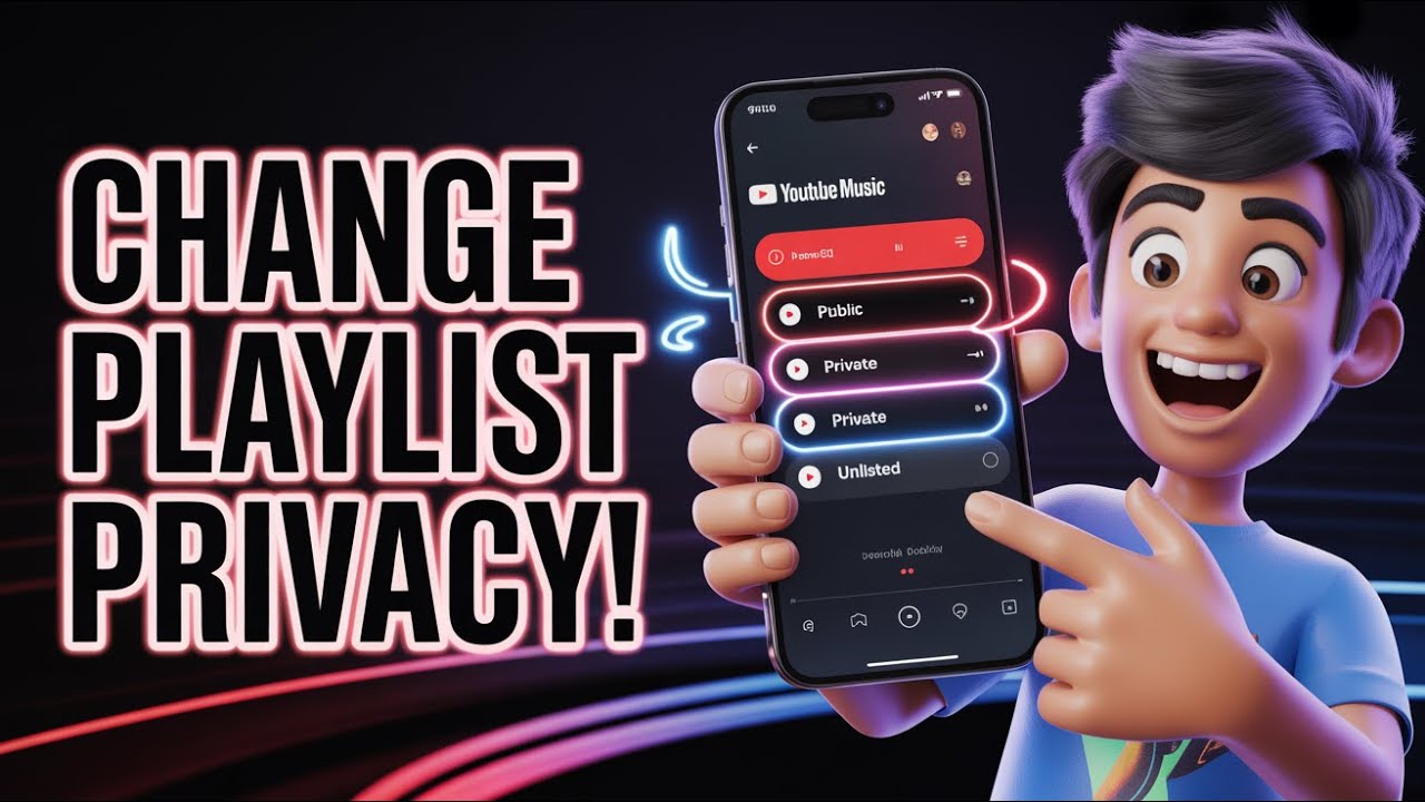 How to Change Playlist Privacy Settings on YouTube Music
