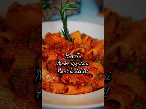 🌿Our Rigatoni Aunt Butchie captures the heart of Italian comfort food • Pasta Tuesday Menu Pt. 1