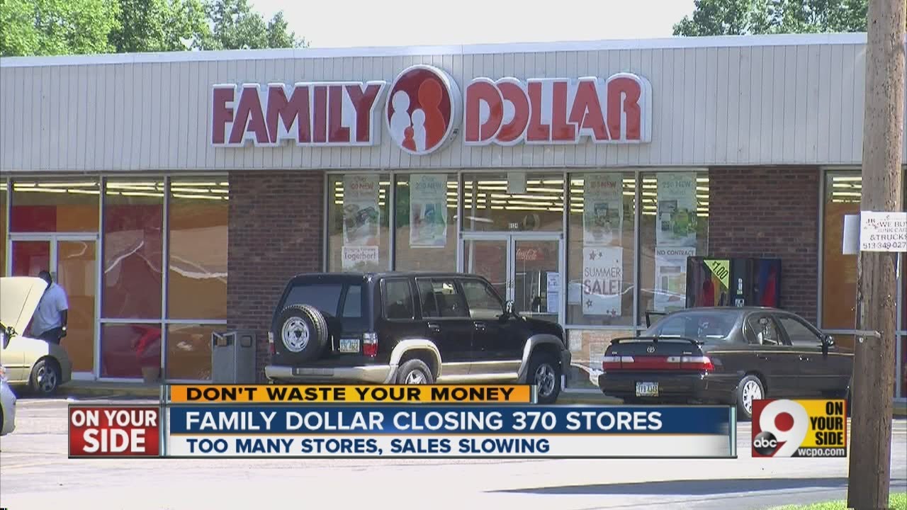 Family Dollar closing 37 stores