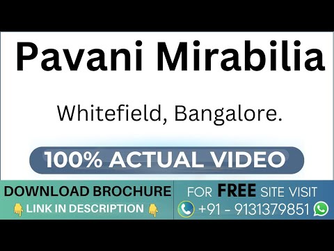 Pavani Mirabilia Whitefield, Bangalore | Price List & Brochure, Floor ...