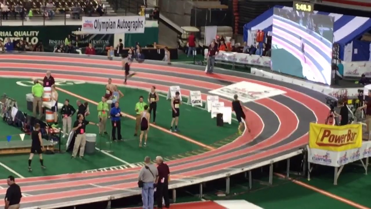 Simplot Games Pocatello, Idaho. Nicholas 4 x 400m relay prelims.