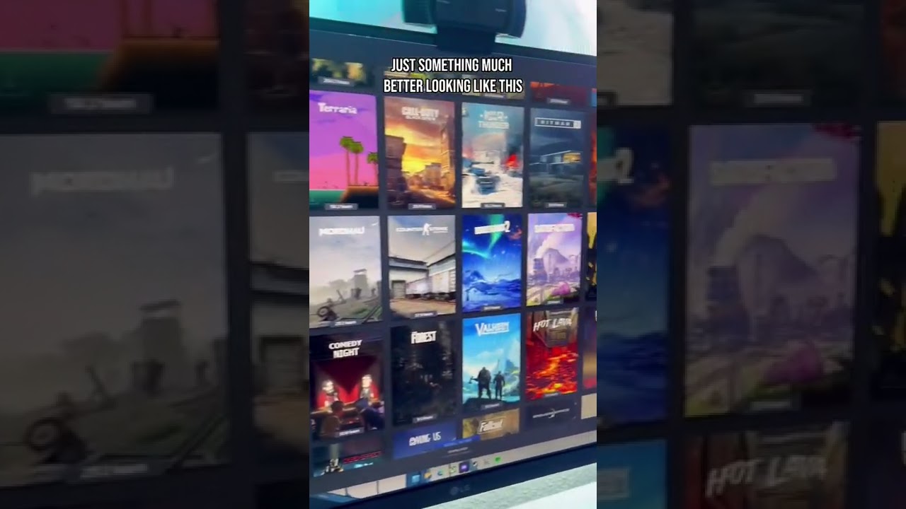 Custom Steam Game Covers | #shorts