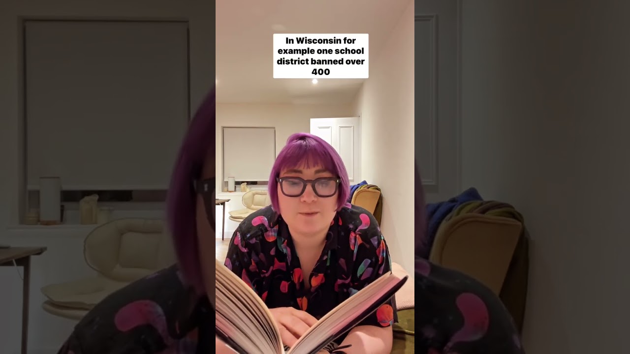 Let's talk about book bans  #booktube #booktok #lgbt