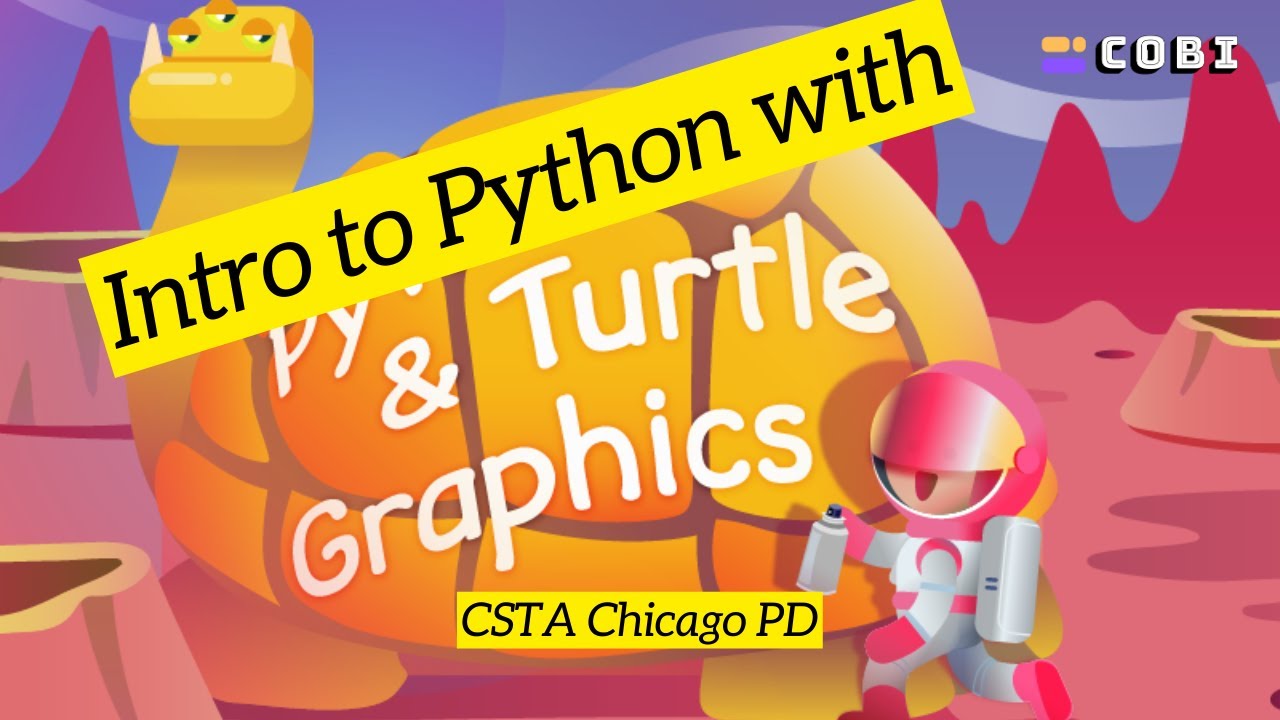 Intro to Python with Turtle Graphics (CSTA Chicago PD)