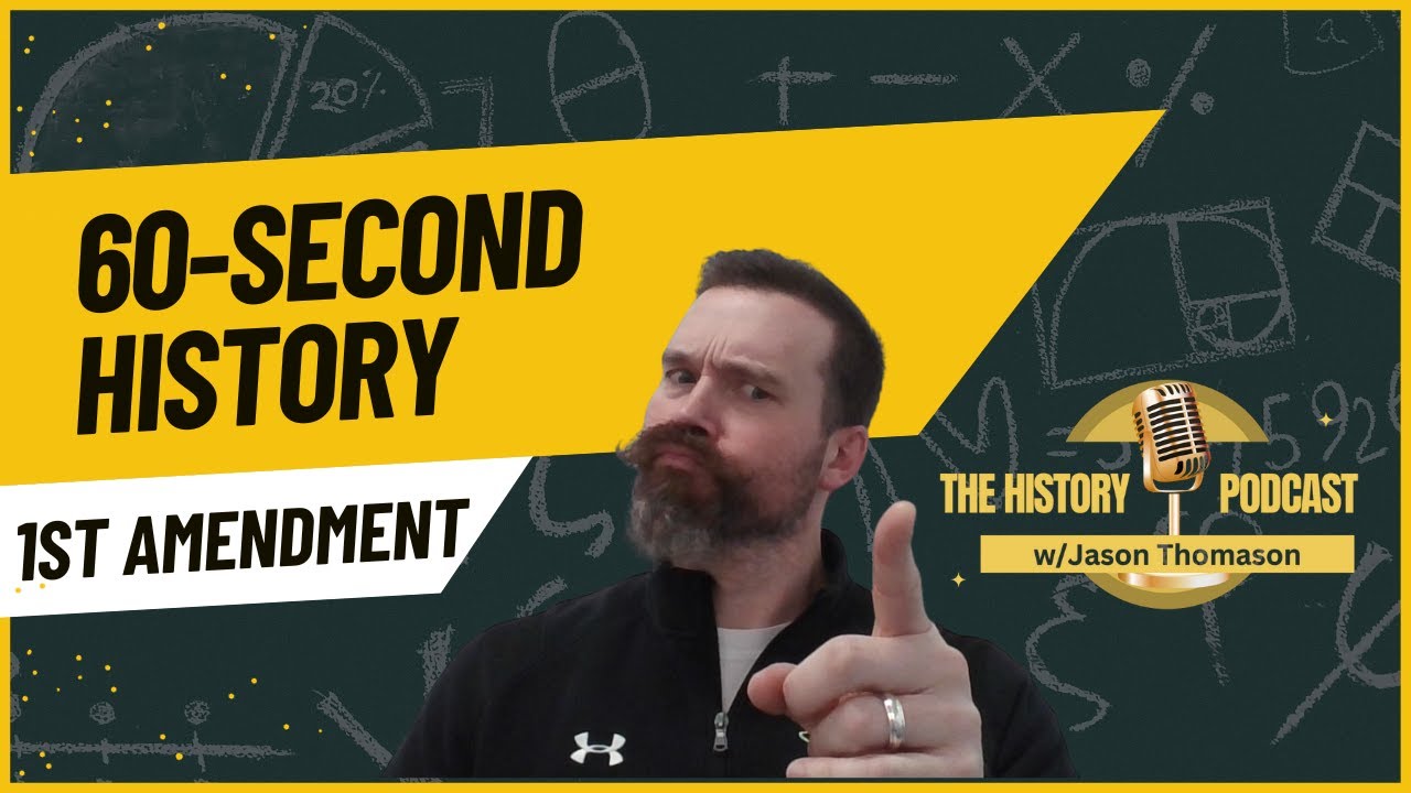60-Second History: 1st Amendment