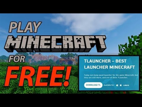 Download Minecraft Java For Pc Free Using Tlauncher 100% Working