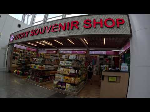 Noi Bai International Airport, Hanoi Vietnam walk video