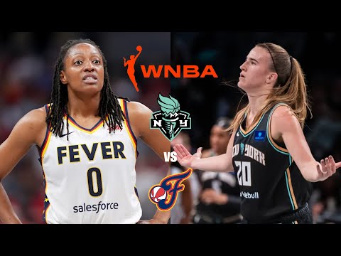 Indiana Fever vs New York Liberty | July 17, 2025 | FULL GAME | WNBA 2K25 Regular Season |