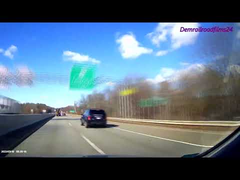 Dashcam Time-lapse: 300 miles of driving around Ma and RI!