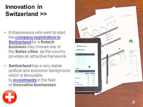 Set up a Fintech Company in Switzerland