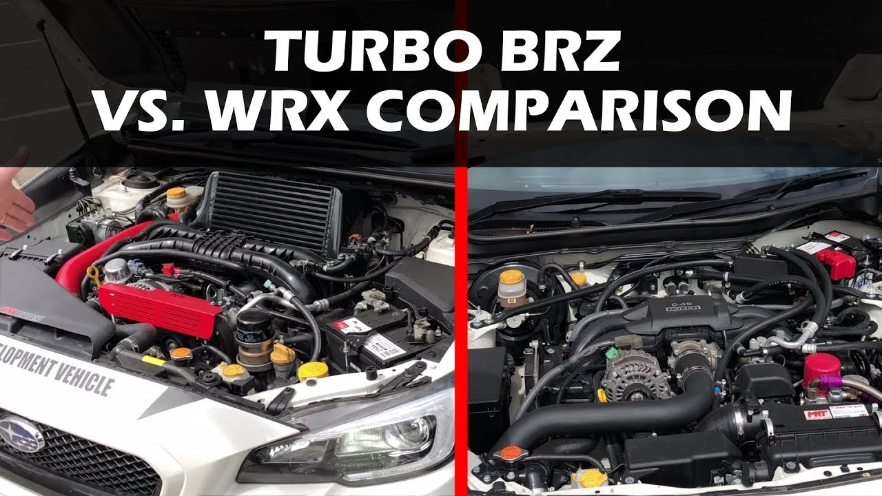 TURBO BRZ VS. WRX FA20 Engine Comparison