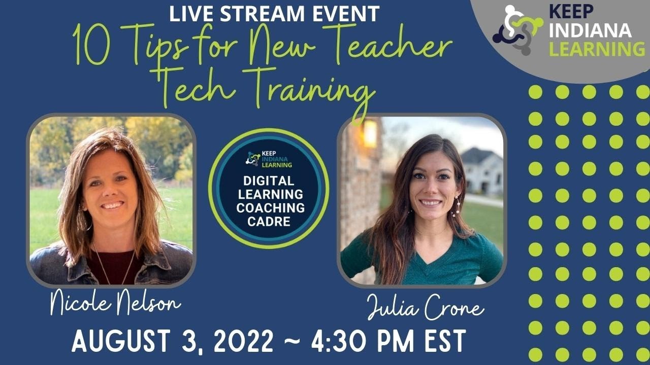 10 Tips for New Teacher Tech Trainers
