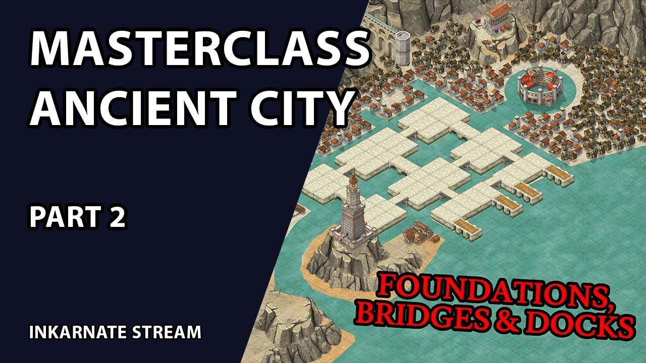 Masterclass Ancient City Part 2 | Inkarnate Stream