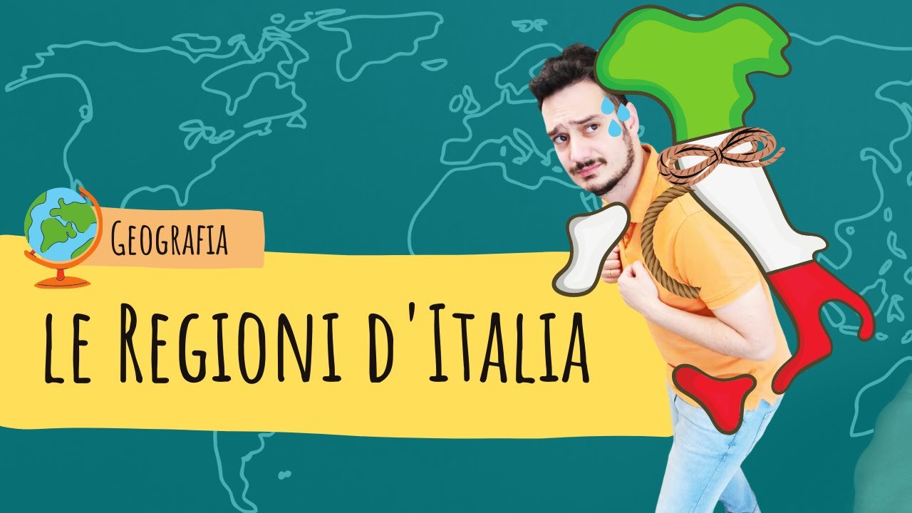 Le REGIONI D'ITALIA e la geografia spiegate FACILI