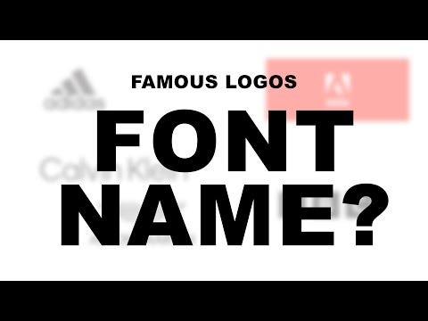 Fonts Used In Famous Logos