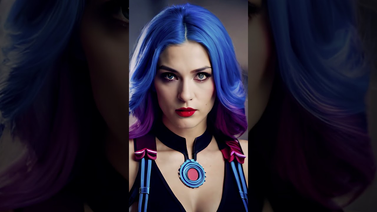 Jinx from Arcane League of Legends Reimagined with AI