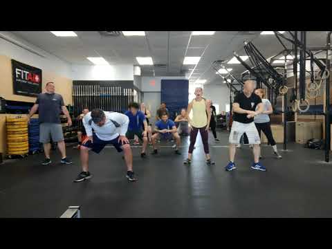 Bring Sally Up Bring Sally Down Squat Challenge, Blue Titan (NJ)