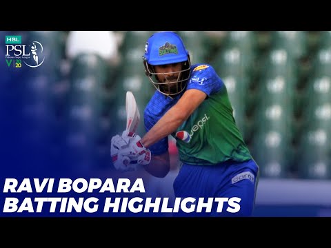 Ravi Bopara Batting Highlights | Karachi Kings vs Multan Sultans | HBL PSL 2020 | MB2T