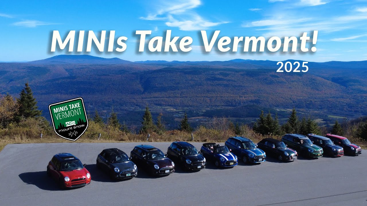 MINIs Take Vermont 2025!