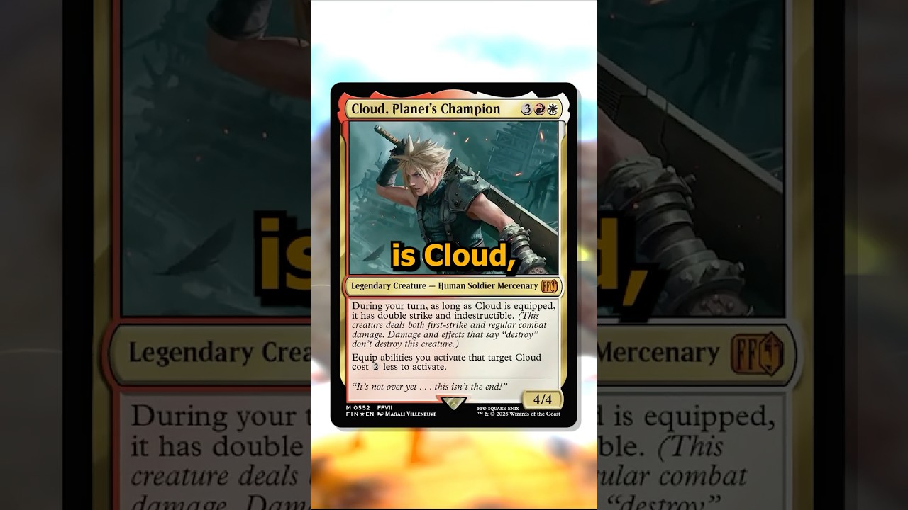 These Final Fantasy Commanders Are Starter Kit Cards